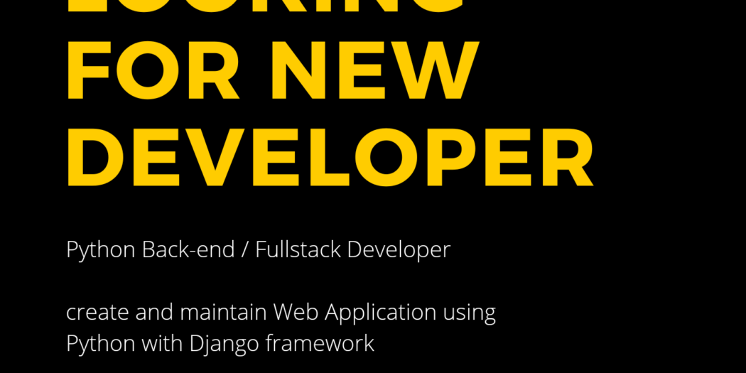 Scale up tech รับสมัคร Python Back-end / Fullstack Developer พัฒนาระบบ ...