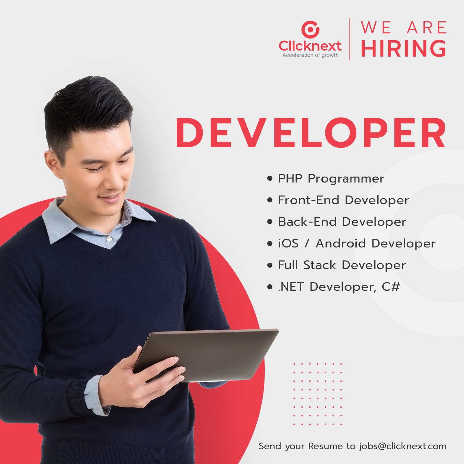 ClickNext Co.,Ltd – NET Developer, C# – TechTalkThai Jobs